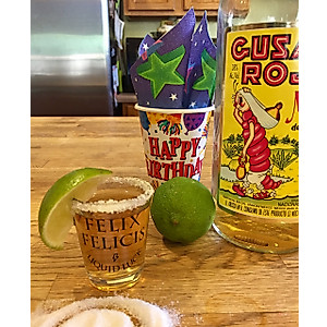 GO FROZEN Felix Felicis Shot Glass-Liquid Luck-Inspired by Harry Potter Barware Gifts for Adults