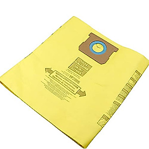 8 Pack 90672 Vacuum Bags Compatible with 10-14 gallon Type F 90662 9066200 9066233 Type I 90672 9067200 9067233 VF2005 Disposable Fine Dust Collection Bags