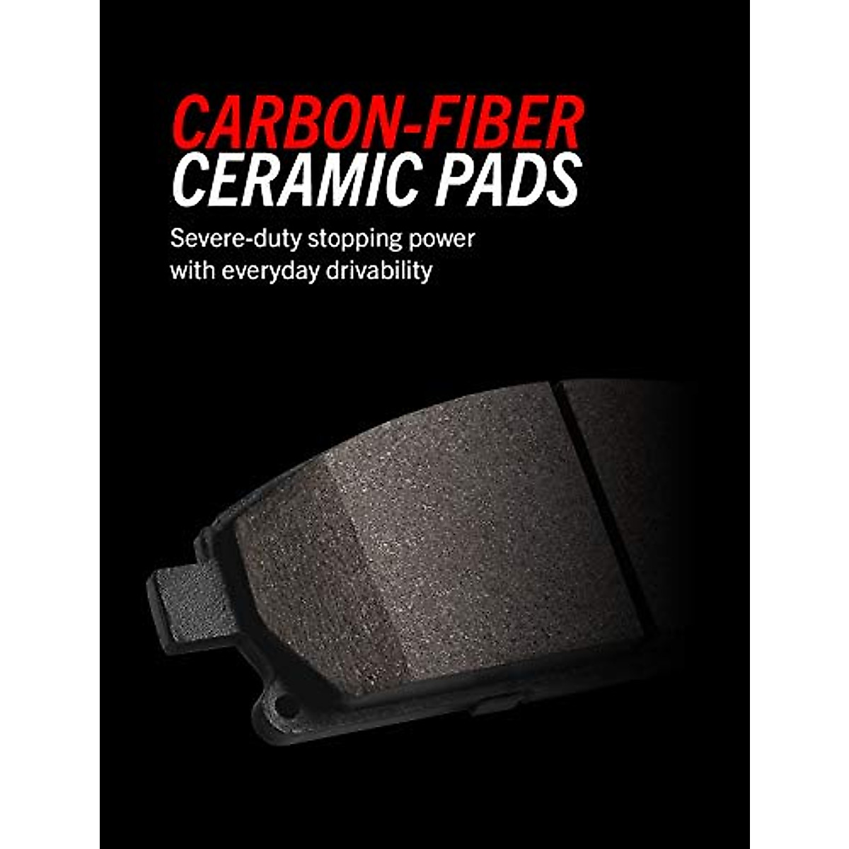 Power Stop Z36-1411 Front Z36 Truck and Tow Brake Pads