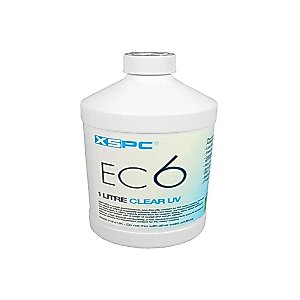 XSPC EC6 High Performance Premix PC Coolant, Translucent, 1000 mL, Clear UV