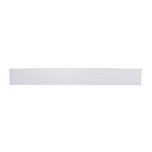School Smart Ruled Sentence Strips, 3 x 24 Inches, White, Pack of 100,6471
