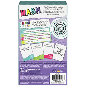 Spin Master Games MASH, Fortune Telling Adult Party Game, for Ages 17 and up