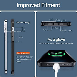 TORRAS Slim Fit for iPhone 12 Pro Max Phone Case Ultra-Thin Sturdy Protective Cover with Non-Slip Grip & No Fingerprint Hard Plastic Super Slim Phone Case for iPhone 12 Pro Max Case 6.7", Space Black