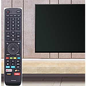EN3R39H Replaced Remote fit for Hisense Smart 4K LED TV LC-55Q7030U 55H6E 55EU6070 55H6080E 55R6000 55R6000E 55R7E 55R6E 55R6040E 55R6000E 49H6E 65H6E 65R6070E LC-55Q620U LC-55Q7040U LC-55Q7000U 55H6E