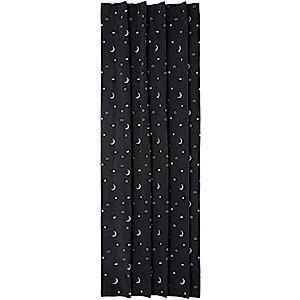 Amazon Basics Portable Baby Travel Window Blackout Blind Shades with Suction Cups - Moon & Stars, 1-Pack & Yogasleep Hushh Portable White Noise Machine for Baby | 3 Soothing, Natural Sounds