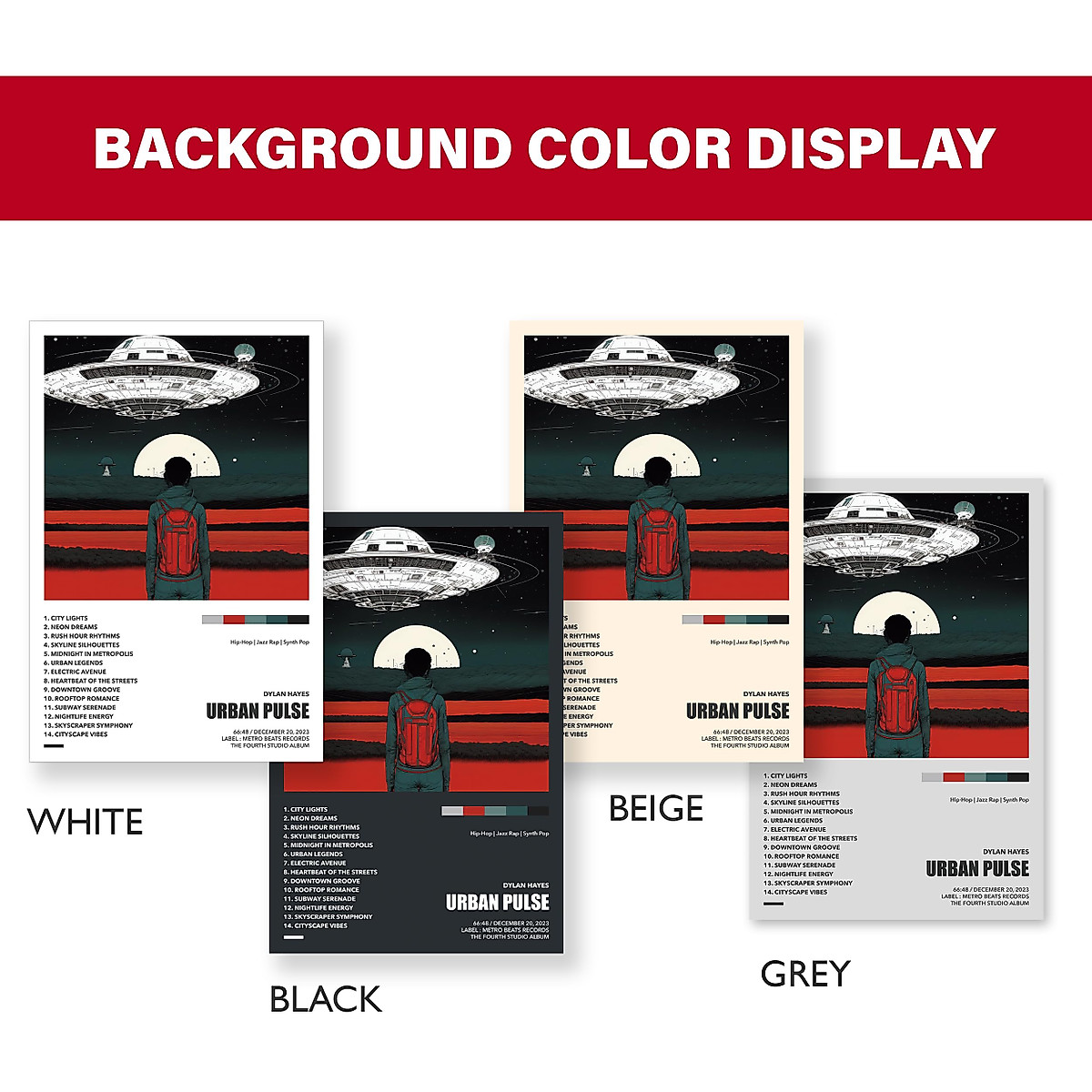 Request Your Own Album Choice, Custom Album Poster, Album Cover Posters, Album Art, Wall Art Print Wall Decor, Personalized Customized Gifts Idea Family, Friend