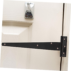 4pcs Gate Hinge T Shape Hinges Heavy Duty Hinges 8 Inches Door Hinges Furniture Hinges