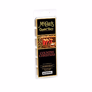 McCalls Candles Bars | Country Christmas | Highly Scented & Long Lasting | Premium Wax & Fragrance | Made in The USA | 5.5 oz