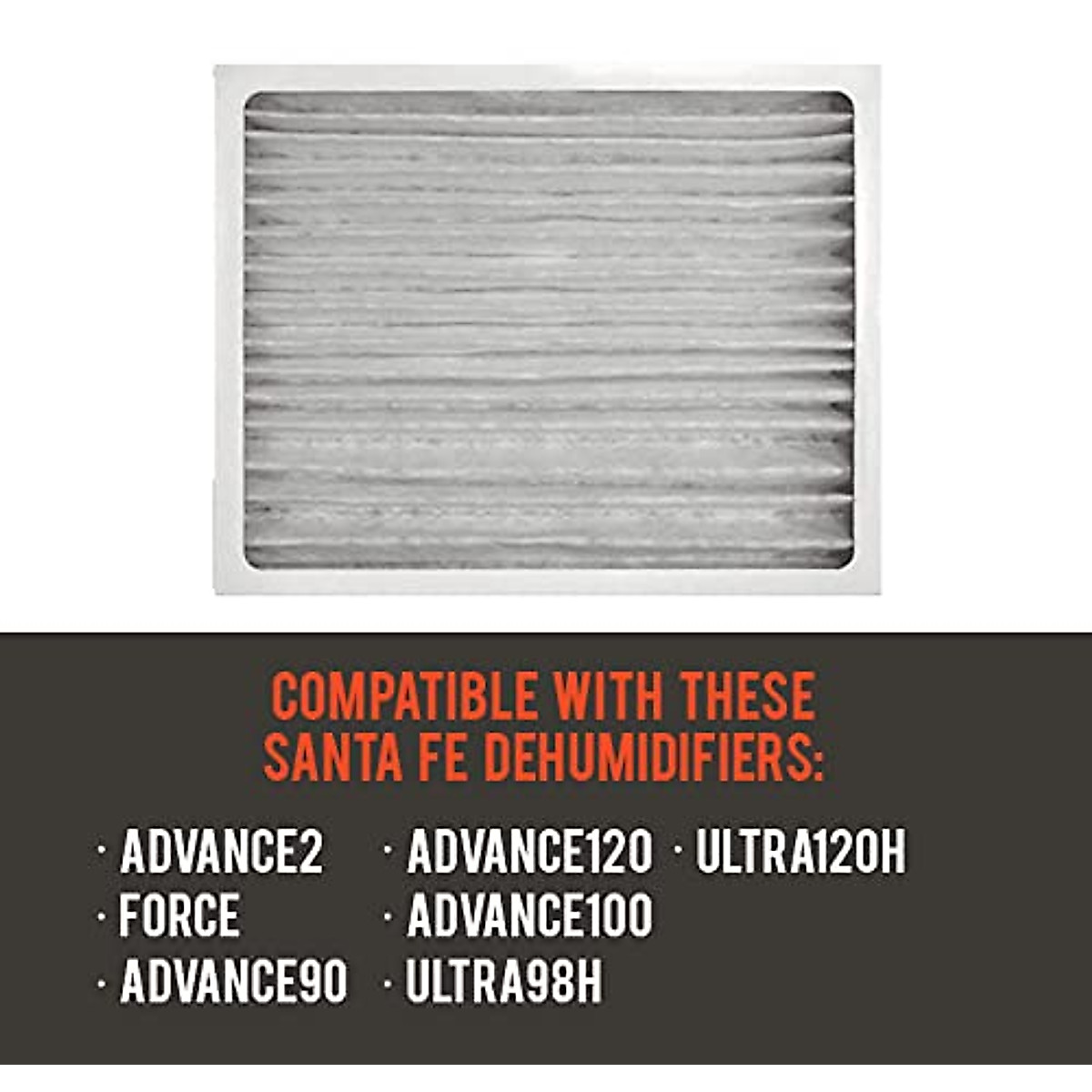 Santa Fe MERV 13 Dehumidifier Filter (14 x 17.5 x 1.75) 6-Pack