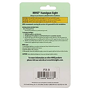 HIVIZ FNS and FNX-9 Fiber Optic Family Pistol Sight