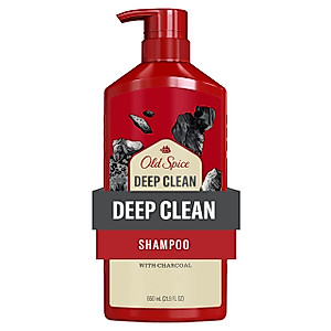 Old Spice Charcoal Shampoo for Men, Volcano, 22 Fl Oz