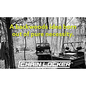Chain Locker Original Chainsaw Chain Storage Case Orange Organization Box Universal for 6”, 8”, 10”, 12”, 14”, 16”, 18” and 20” Blade Chains Made in USA