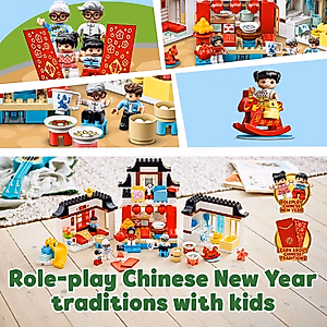 LEGO DUPLO Town Happy Childhood Moments 10943 Family House Toy Playset; Imaginative Play and Creative Fun for Kids, New 2021 (227 Pieces)