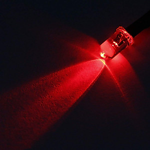 uxcell 36pcs Mixed Colour 5mm LEDs Prewired Light DC3-6V 20cm Pre Wired LED