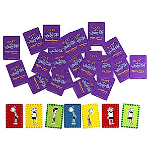 Pressman Diary of a Wimpy Kid Card Game - Flipping Frenzy, Multi Color