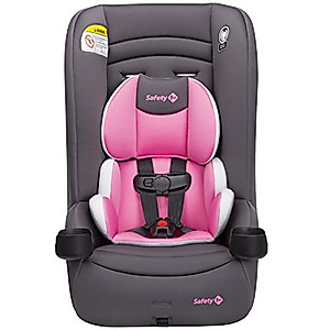 Safety 1st Jive 2-in-1 Convertible Car Seat, Rear-Facing 5-40 pounds and Forward-Facing 22-65 pounds, Carbon Rose