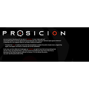 Prosicion Gaming Arm Sleeve - Professional Gaming Arm Sleeve (Spandex Knit, Kontrol, Medium)