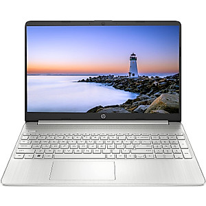 HP 2023 15'' FHD IPS Laptop, Windows 11, Intel 11th Gen i3 Processor Up to 4.0GHz, 8GB RAM, 256GB SSD, 4K Graphics, Super-Fast 6th Gen WiFi, Dale Silver (Renewed)