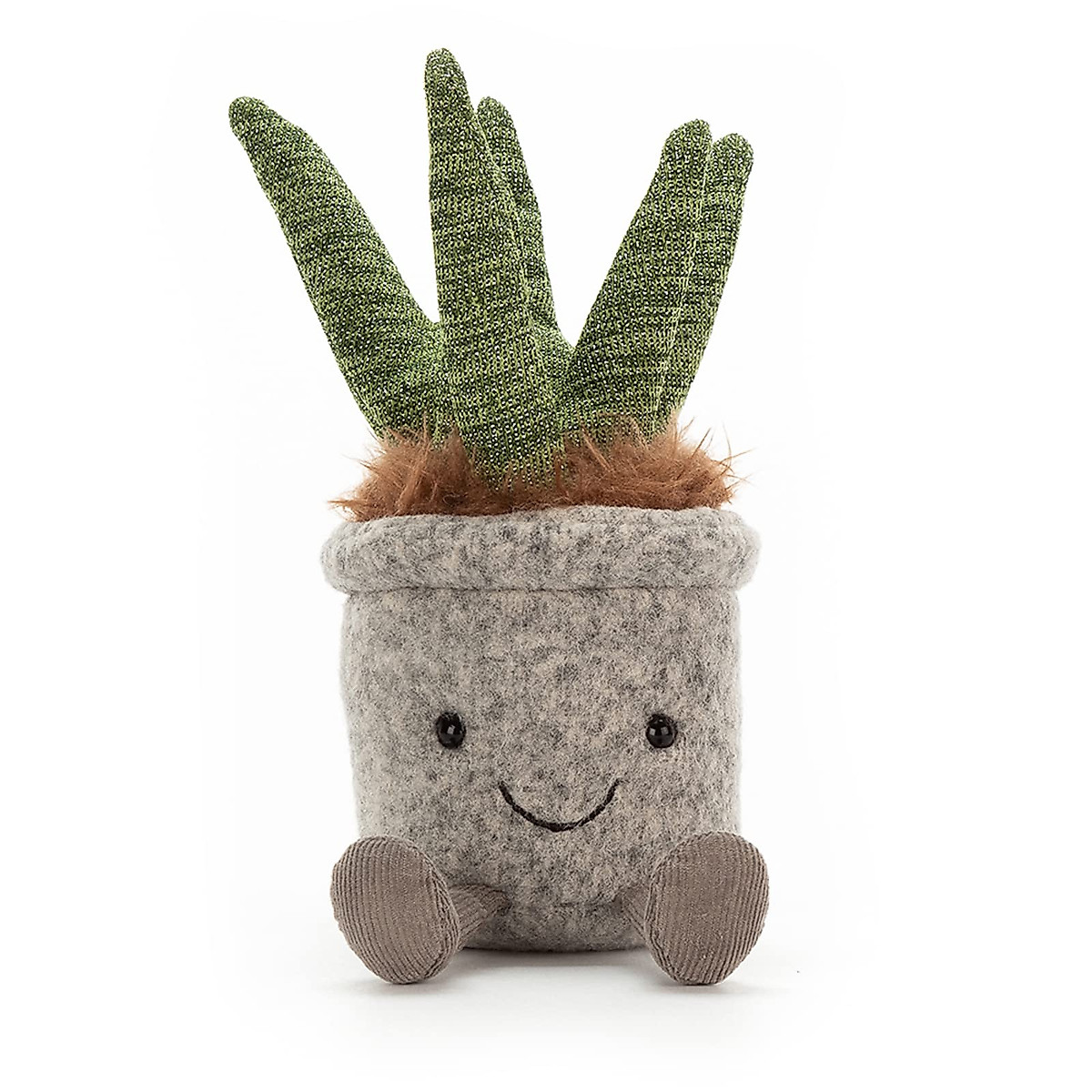 Jellycat Silly Succulent Aloe Plant Plush, 9 inches