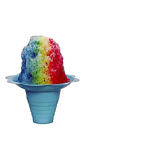 Paragon - Manufactured Fun 8-Ounce SNO-Cone Flower Drip Tray Cups, Multicolor, 100-Cup Case
