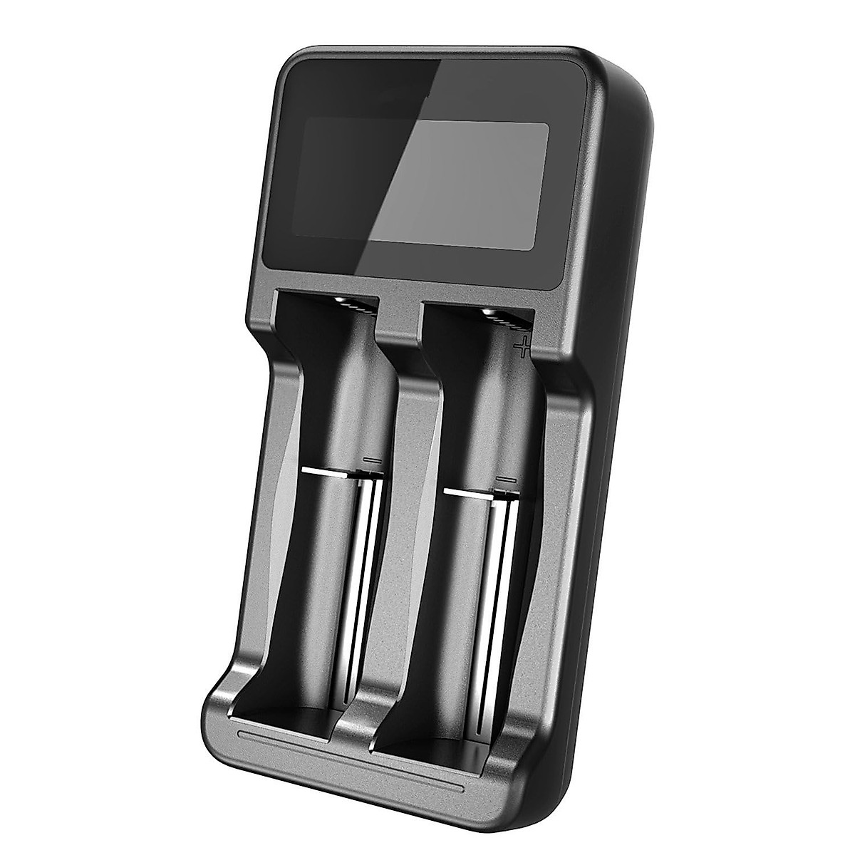 FARSAIL LCD Universal 18650 Battery Charger for 3.7V Li-ion Rechargeable Batteries 18650 18490 18350 17670 17500 16340(RCR123A) 14500 and Ni-MH Ni-CD Rechargeable AA AAA Batteries