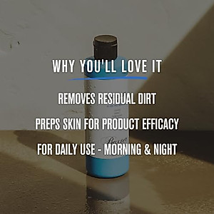 Baxter of California Herbal Mint Toner for Men | All Skin Types | Non-Drying | Paraben-Free | 8 Fl Oz