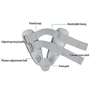 WILLQ Ankle Support Brace Ankle Stabilizer Support for Sprains Strain Tendonitis Sprained Ankle Injury Recovery Support and Injury Protection Brace ​for Pain Relief Adjustable Support