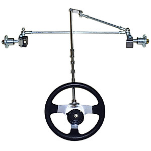 Go Kart ATV Front Steering Tie Rod Ball Rack Joint Strut Knuckle Spindle Kit