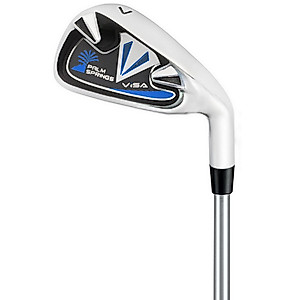 Palm Springs Golf VISA MENS GRAPHITE Hybrid Club Set & Stand Bag