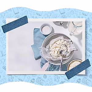 Fermentaholics DIY Fresh Cheese Making Kit - Ricotta, Mozzarella, Burrata, Paneer, Cottage Cheese, etc. - Includes Rennet for Cheese Making, Cheese Salt, Citric Acid, Cheese Cloth, & Recipe Booklet