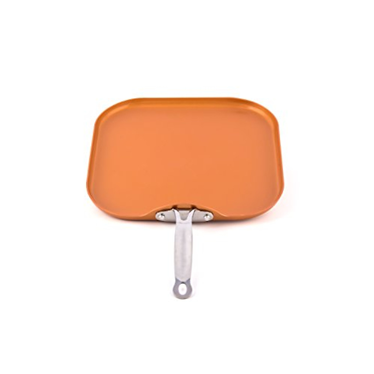 MasterPan Copper tone 11-inch Ceramic Non-stick Griddle pan