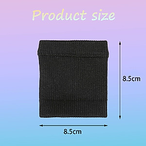 HYXITVCG Dance Socks for Shoe | Shoe Socks | Dance Socks Over Sneakers | Dance Socks for Dancers Women | Dance Shoe Cover (1pair, black)