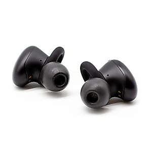 COMPLY TrueGrip Pro TW-200-A Replacement Earbud Tips Compatible with Anker Soundcore Liberty Air 1, 2, Life P2, Earfun Air Pro, Skullcandy Indy Sesh Sesh Evo Earphones, and More (Large, 3 Pairs),Black