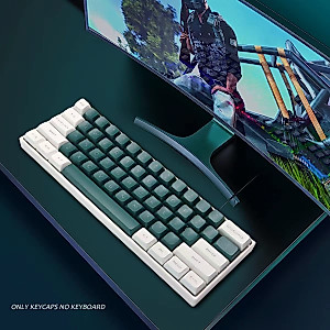 Keycaps 110 Keys XVX Profile PBT Keycaps Double-Shot for Cherry MX Gateron Switches Mechanical Gaming Keyboards