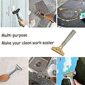 LDS Industry Extendable Razor Blade Sticker/Paint Scraper Remover for Window Glass Windshield Tile Granite Wall Cleaning Hand Tool, Gum Cleaning, Stove Cleaner, SCRP-A