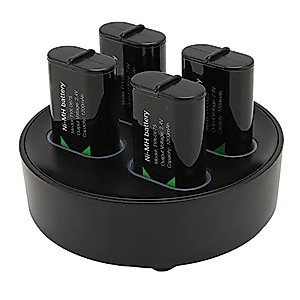 Battery Pack, Rechargeable Battery Pack Plug and Play for, 4 X1200mAh High Capacity Backup Battery Pack for X ONE, for X Series Game Controllers