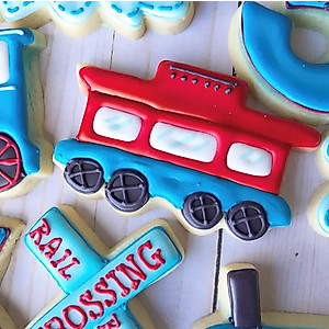 Train Caboose Cookie Cutter 4.25" Made in USA by Ann Clark