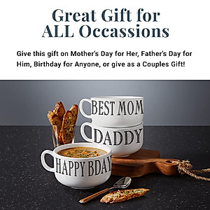 Let's Make Memories Personalized Any Message Bowl - For Him - For Her - For Foodies