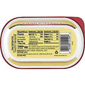 Land O Lakes® Butter with Canola Oil, Spreadable, 8 oz tub