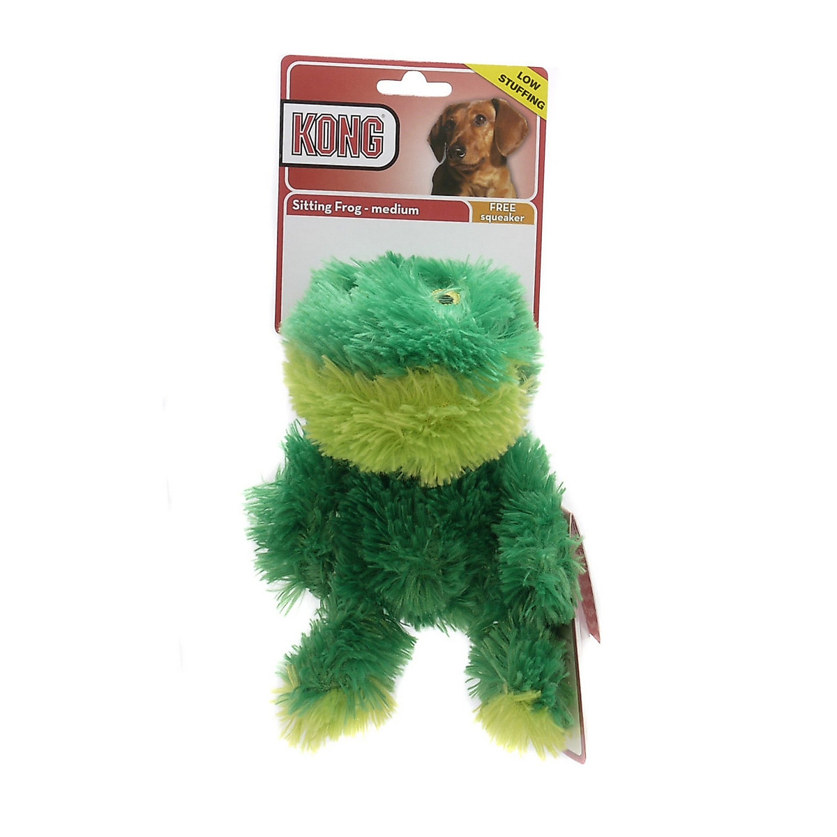 KONG Duckie Dog Toy, Extra Small, Yellow