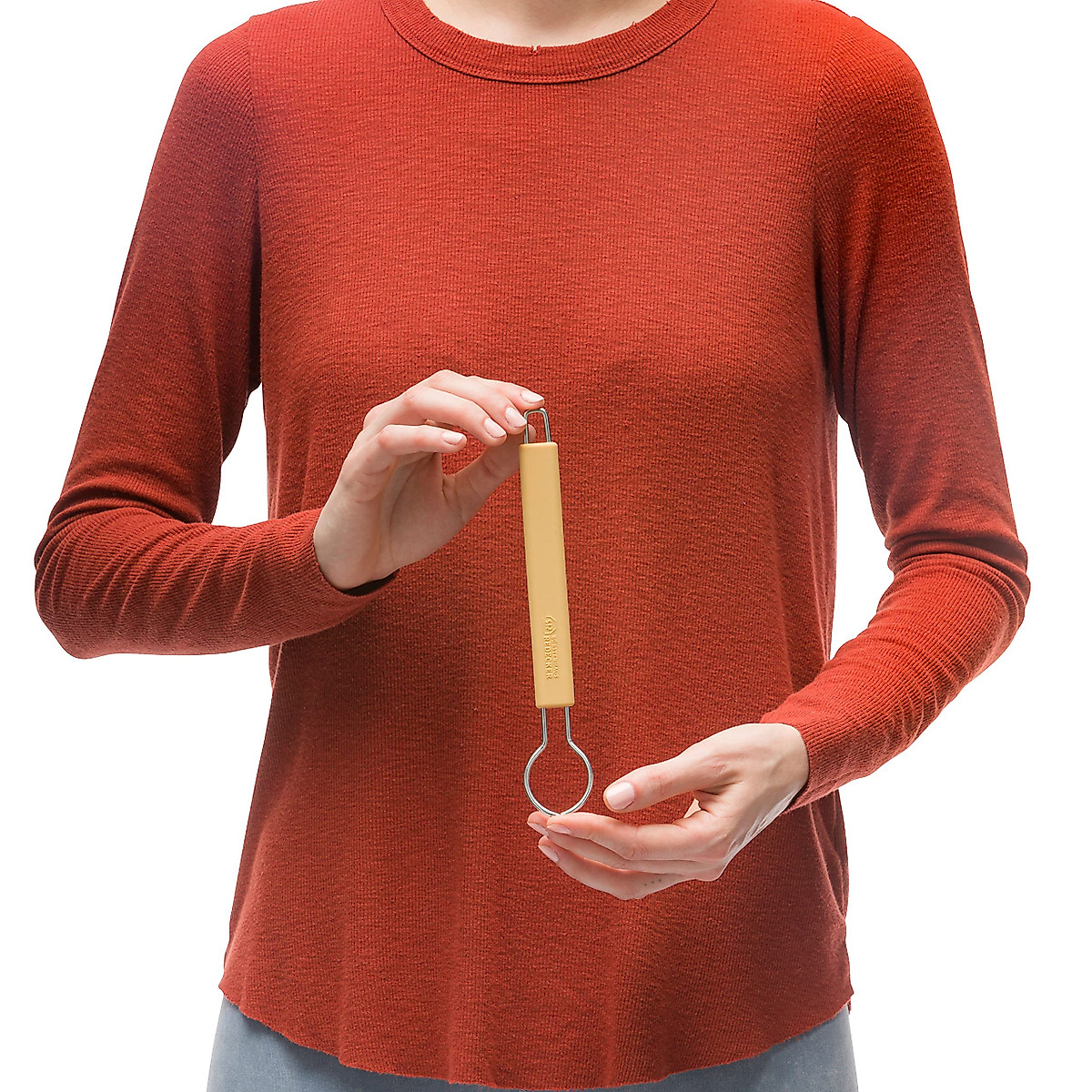 Redecker Silicone Dish Brush Bundle, Includes Interchangeable Natural Horsehair and Tampico Fiber Brush Heads, Sustainable Silicone and Stainless Steel Handle with Hanging Loop, Sand