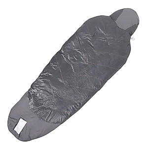 NEMO Sonic Down Mummy Sleeping Bag - Regular - Goodnight Gray/Torch