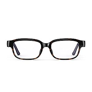 Echo Frames (2nd Gen) | Smart audio glasses with Alexa | Modern Tortoise with blue-light-filtering lenses
