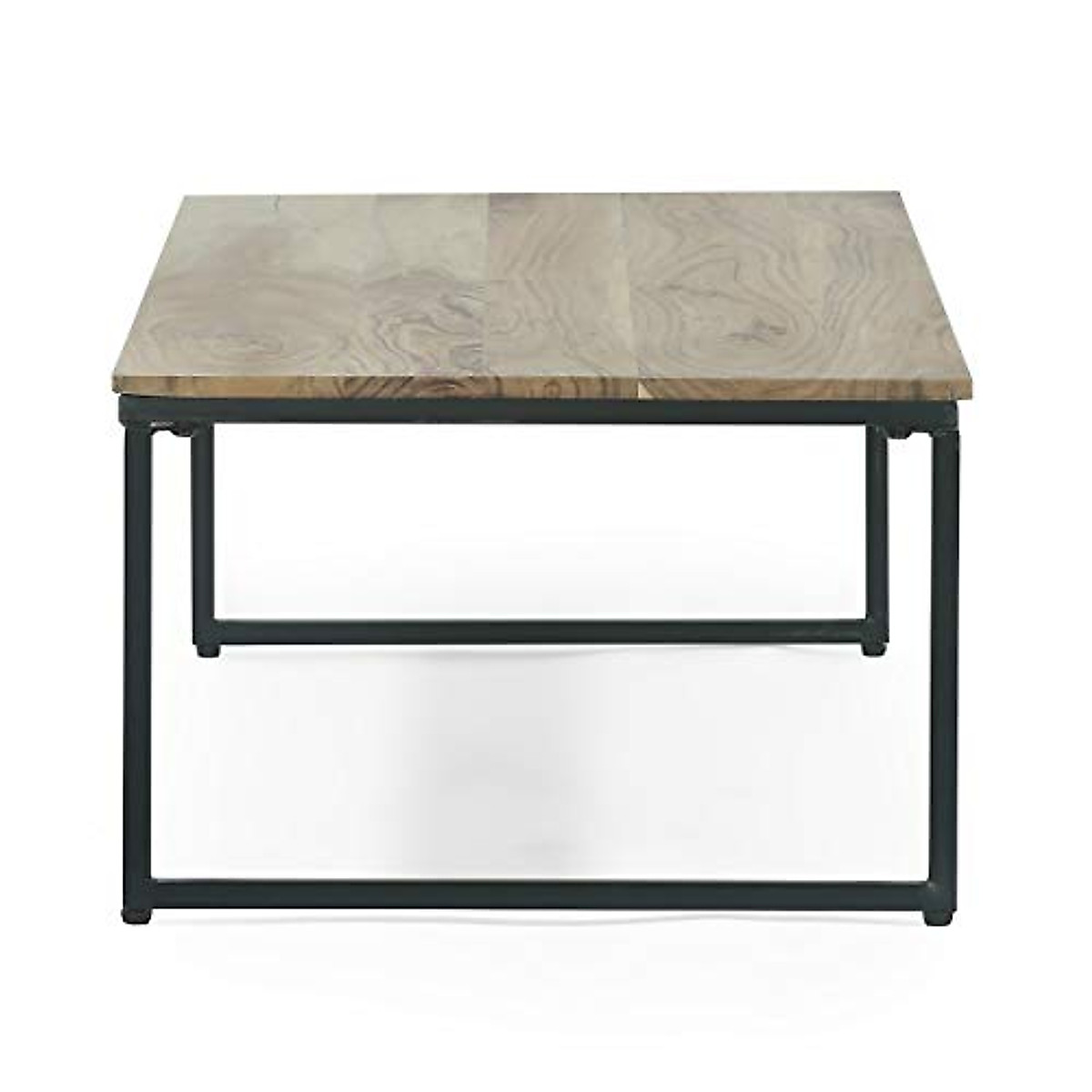 Christopher Knight Home Greycliff Coffee Table, Black + Natural