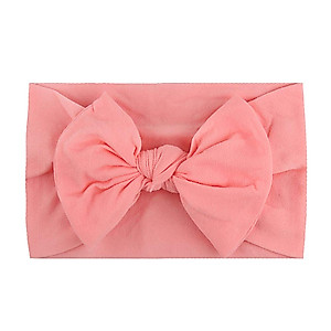 AYCHLG Bows Headbands For Baby Girls 12Pcs, IIS Newborn Infant Toddler Hairbands and Child Hair Accessories