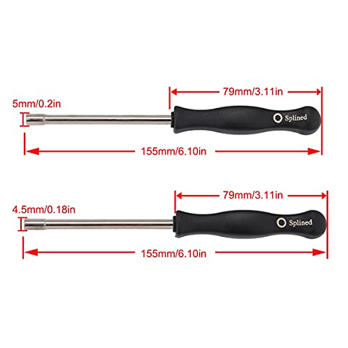 Savior 8pcs Carburetor Adjustment Tool Carb Screwdriver kit for Poulan Echo Husqvarna Carftsman Homelite Common 2 Cycle Small Carb Engine