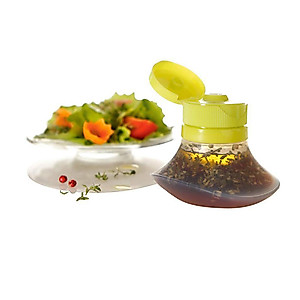 AKOAK 1 Pack Mini Silicone Sauce Extractor Leak Pproof Salad Ketchup Bottle Condiment Container Storage Tool Household Kitchen Vinaigrette Condiment Pot