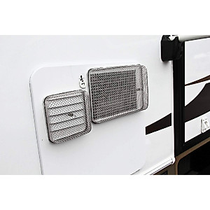 Flying Insect Screen for RV Refrigerator Vents, RV Water Heater Screen,RV Furnace Bug Screen for Camper Vents