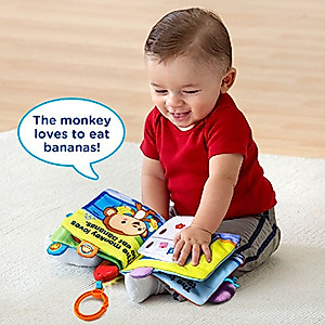 VTech Baby Peek and Play Baby Book Amazon Exclusive, Purple