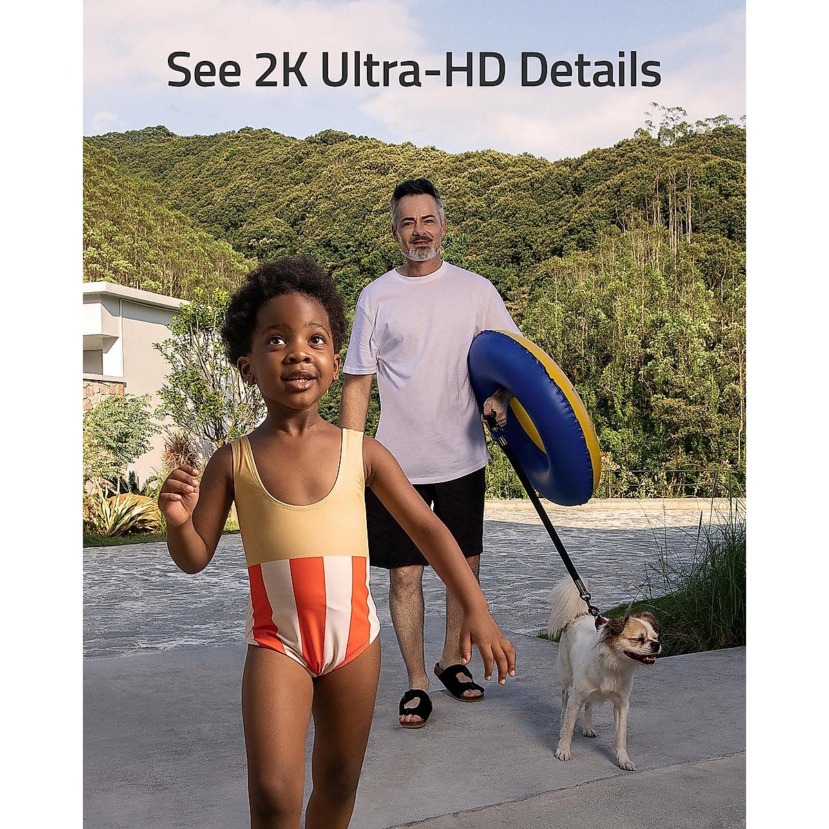 eufy Security Video Doorbell (Wired) S330 with Chime, Dual Cam,Delivery Guard,Security Camera,2K with HDR, No Monthly Fee, 16-24V, 30VA, homebase NOT Supported,Motion Only Alert(Renewed)